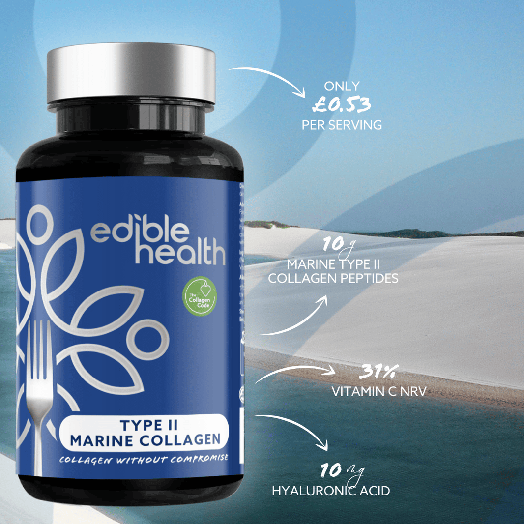 Edible Health Collagen - 100% Pure Protein Powder Range