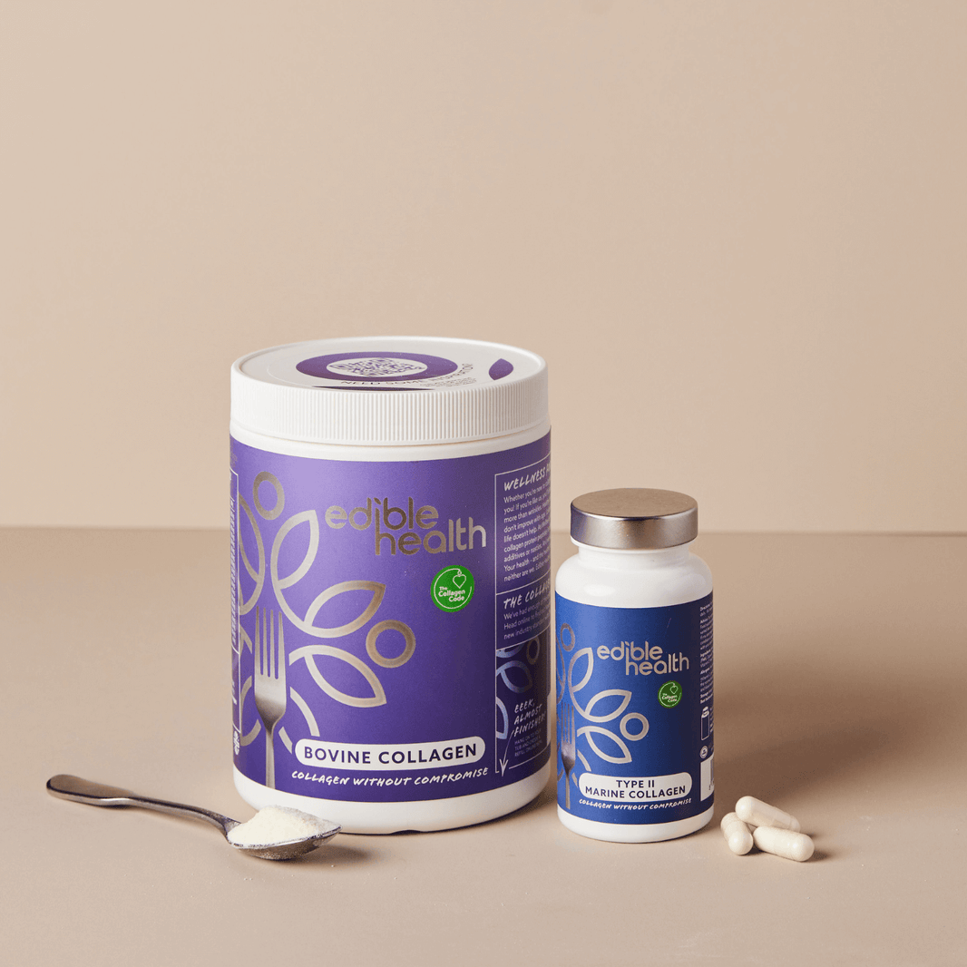 Edible Health Collagen - 100% Pure Protein Powder Range