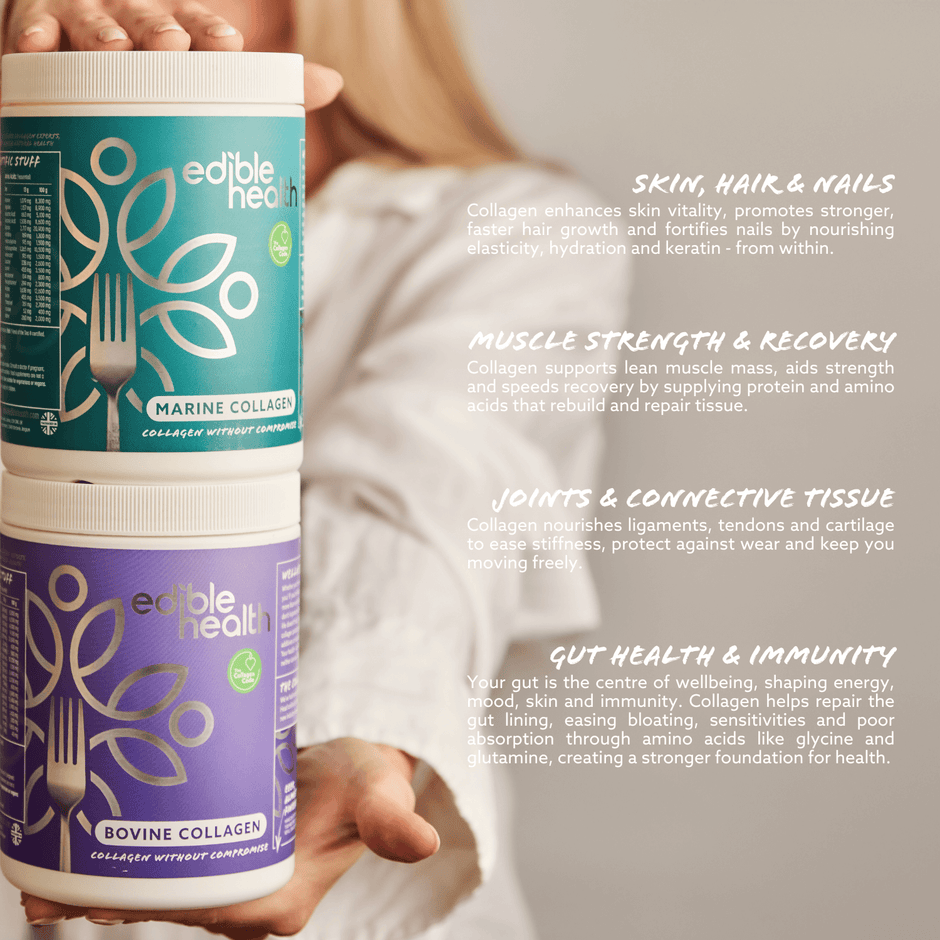 Edible Health Collagen Powder Products & Supplements