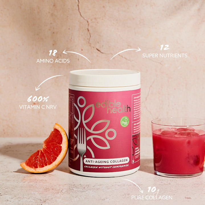 Edible Health Collagen - 100% Pure Protein Powder Range
