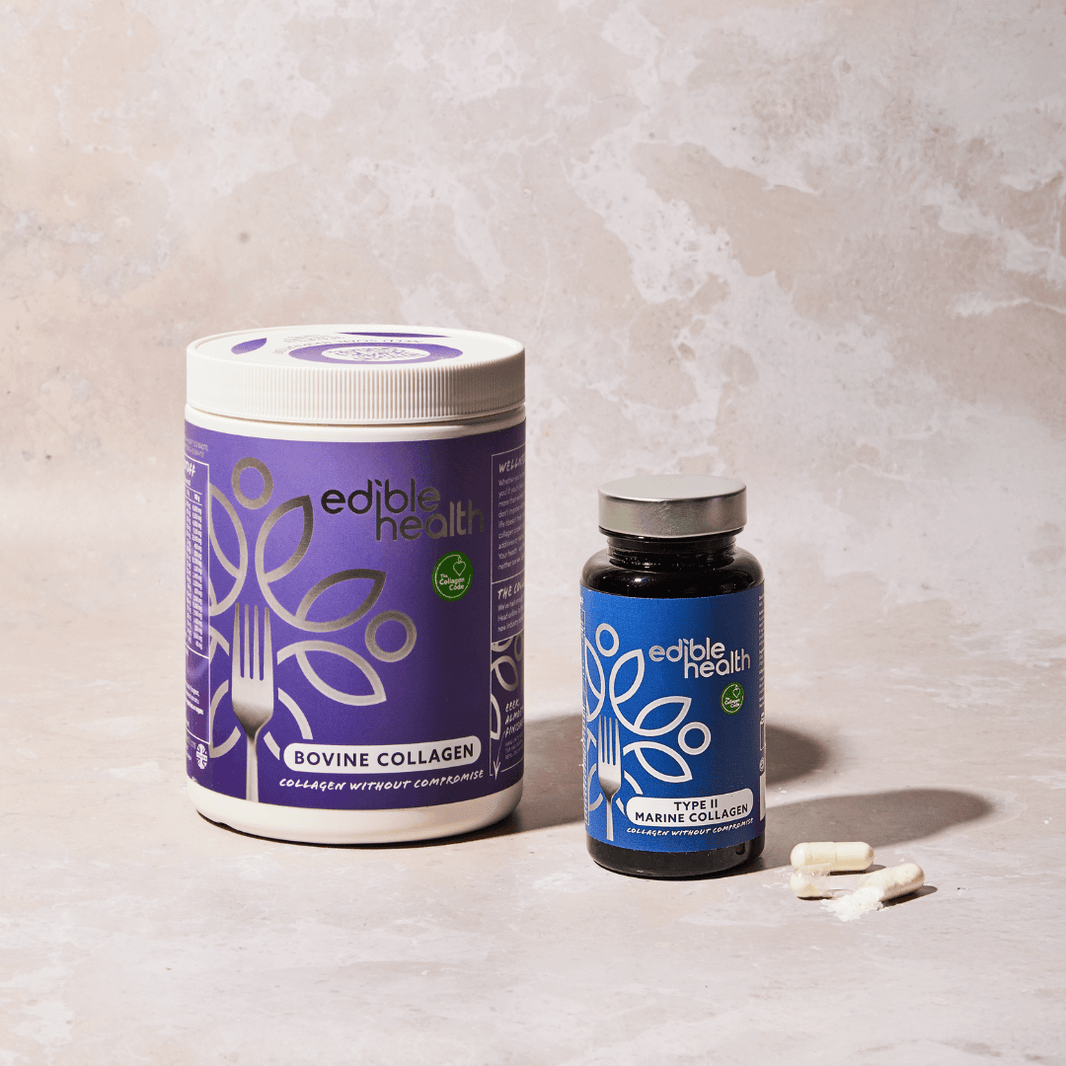 Edible Health Collagen - 100% Pure Protein Powder Range