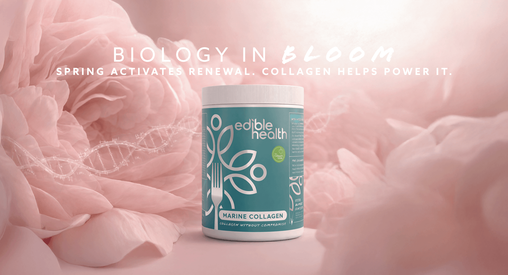 Edible Health Collagen - 100% Pure Protein Powder Range